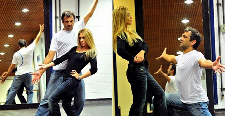 Cleo Pires e Domingos Montagner fazem aula de dança turca para 'Salve ...