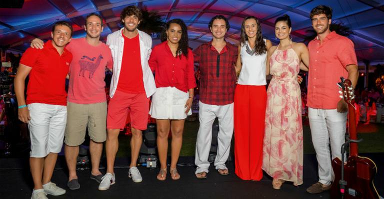 Confraternização de estrelas em Trancoso