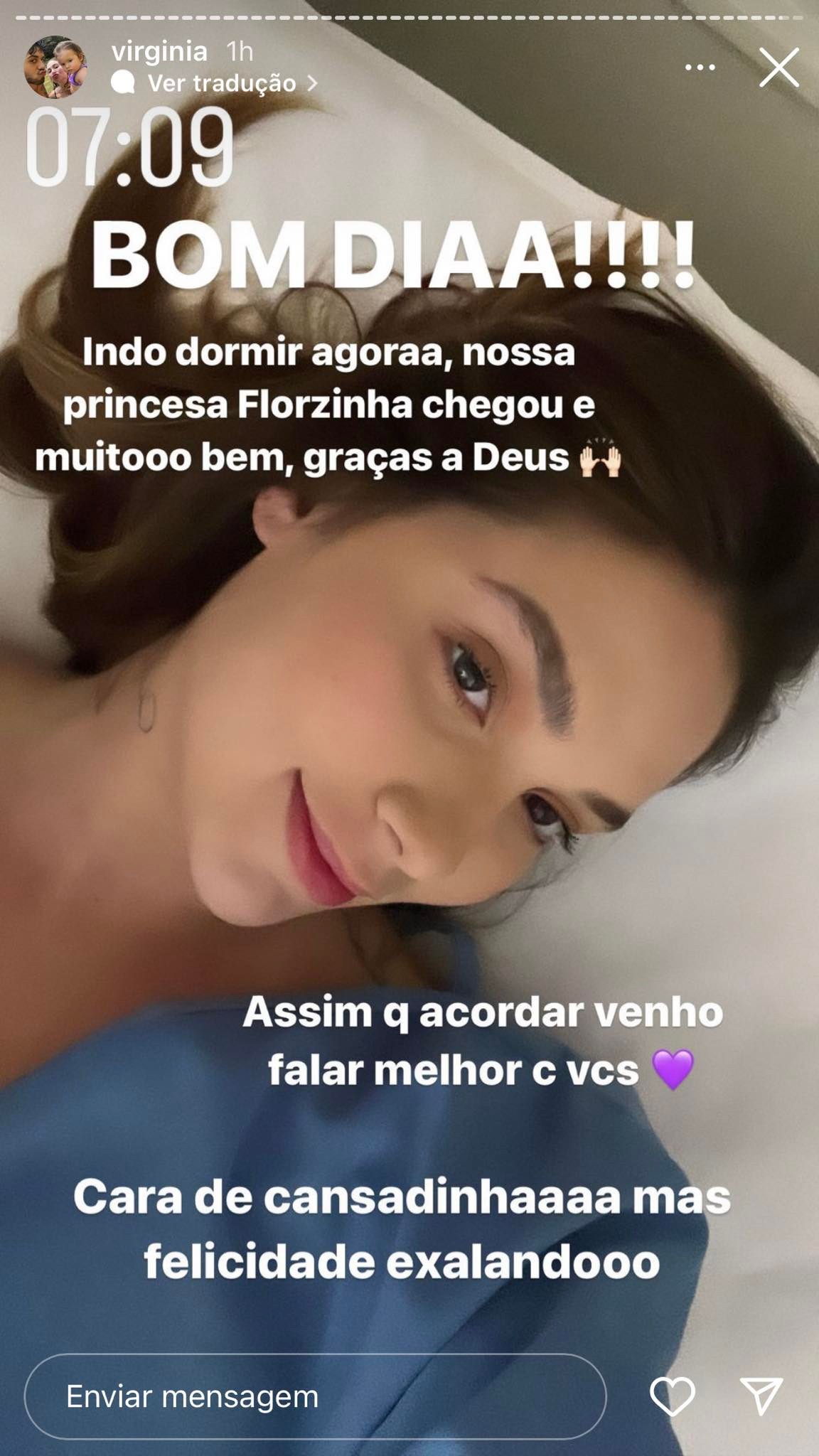 Nasce Maria Flor, segunda filha de Virginia Fonseca e Zé Felipe - CARAS ...