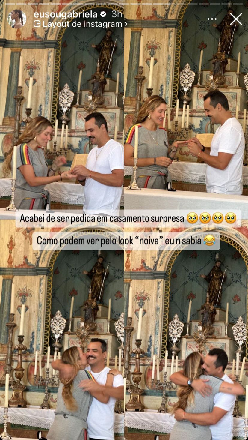Gabriela Pugliesi e Túlio Dek se casam em cerimônia surpresa - CARAS Brasil