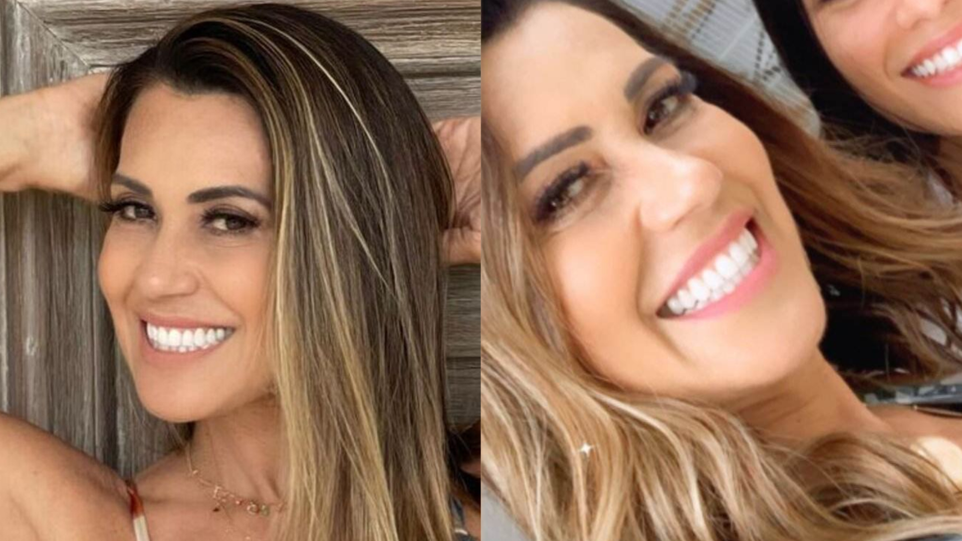 Filhas de Solange Frazão surgem em foto rara com a musa fitness ...