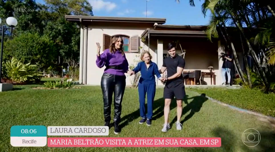Laura Cardoso abre as portas do seu sítio no interior de São Paulo ...