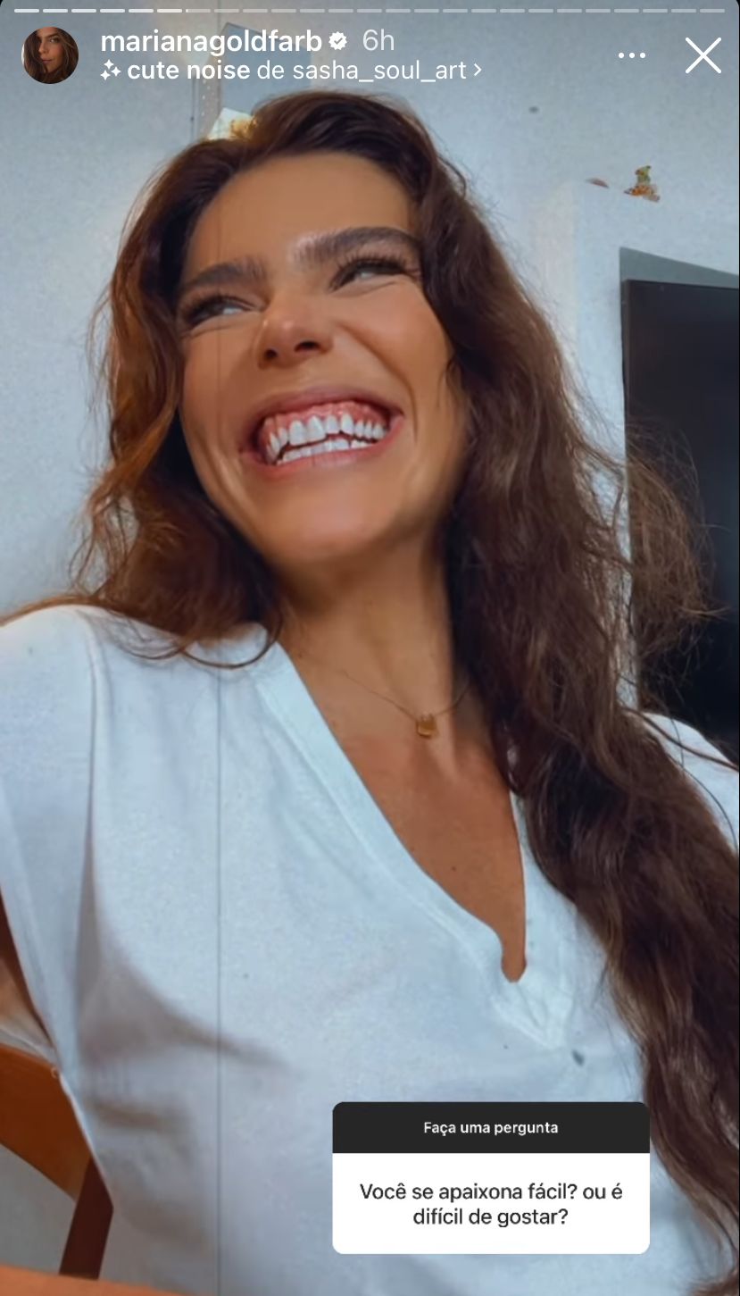 Solteira, Mariana Goldfarb define homem ideal e avisa: “Me apaixono ...