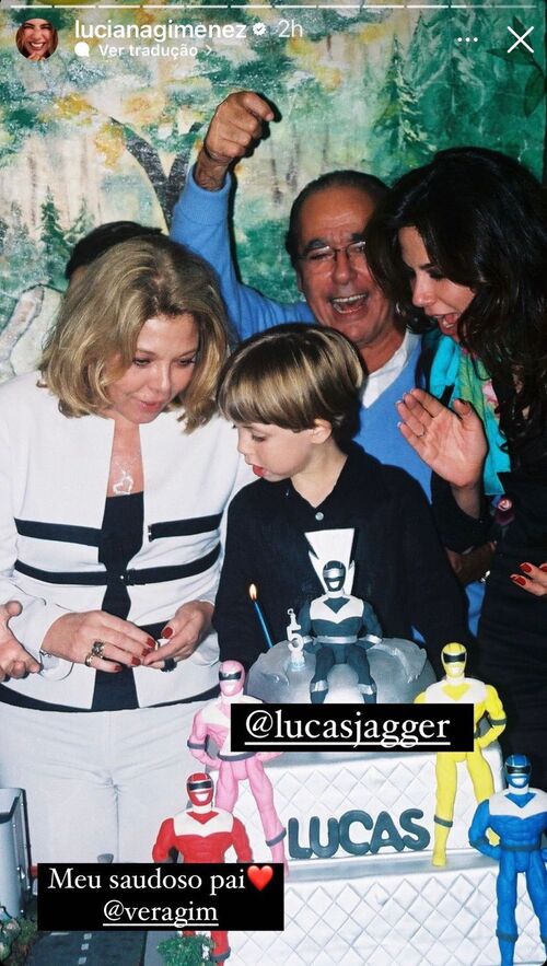 Luciana Gimenez surpreende ao celebrar o aniversário de Lucas Jagger ...