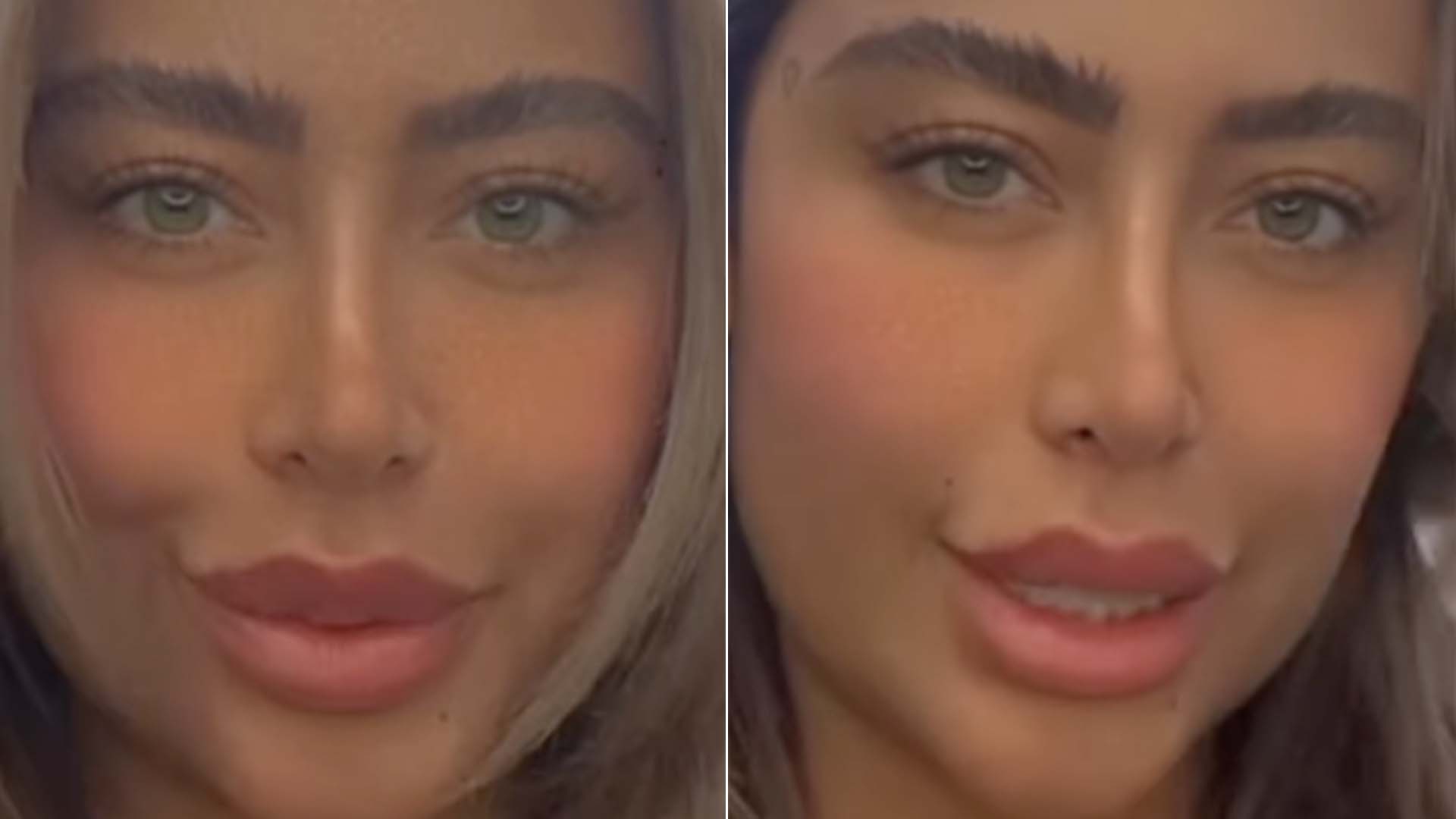 Irmã de Neymar Jr, Rafaella exibe o tamanho do seu cabelo natural ...