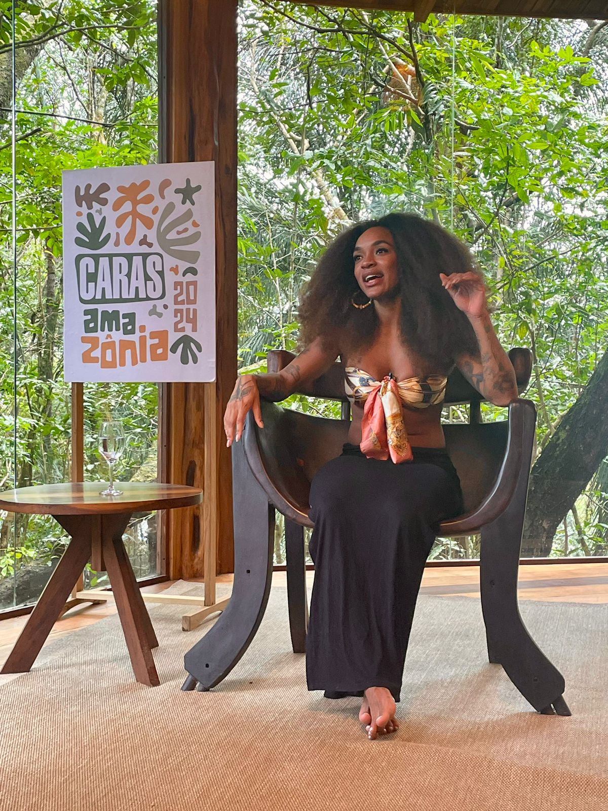 Patrícia Ramos encara desafio na Amazônia em experiência energizante ...