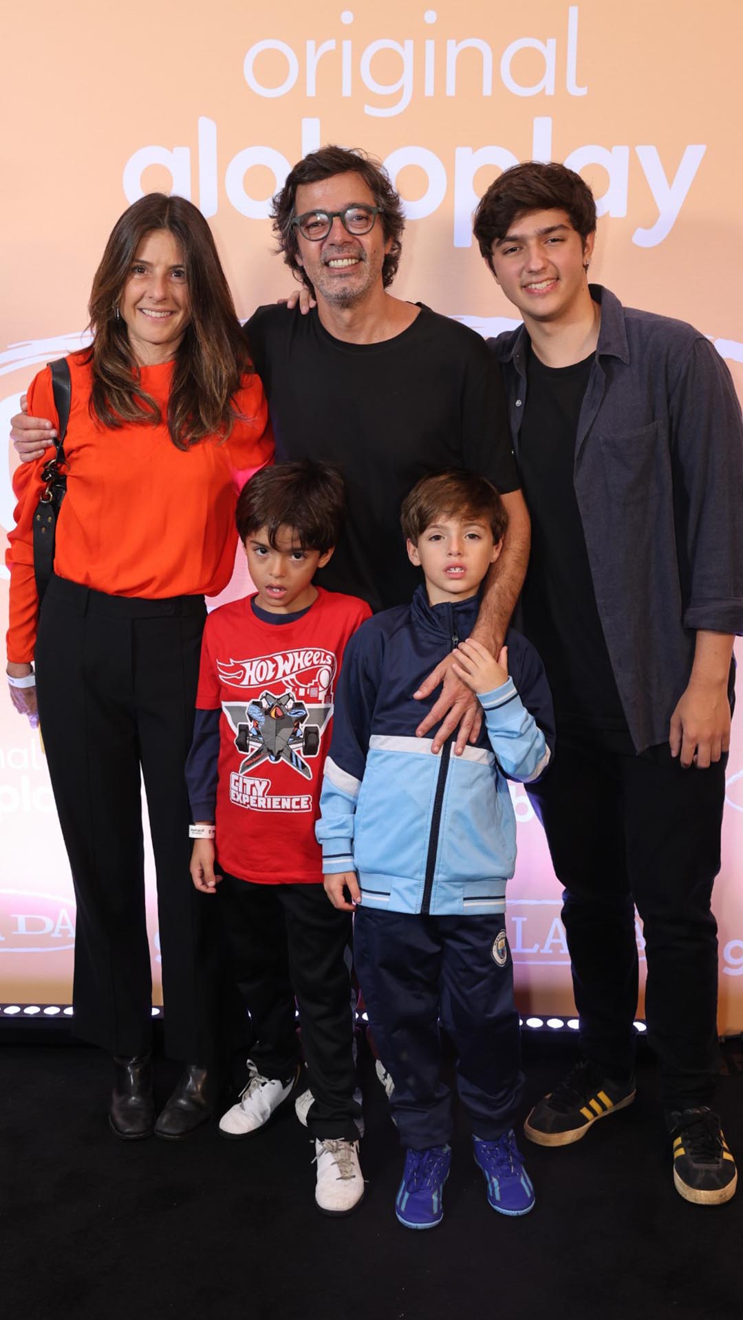 Bruno Mazzeo faz rara aparição com os 3 filhos. Conheça os herdeiros ...