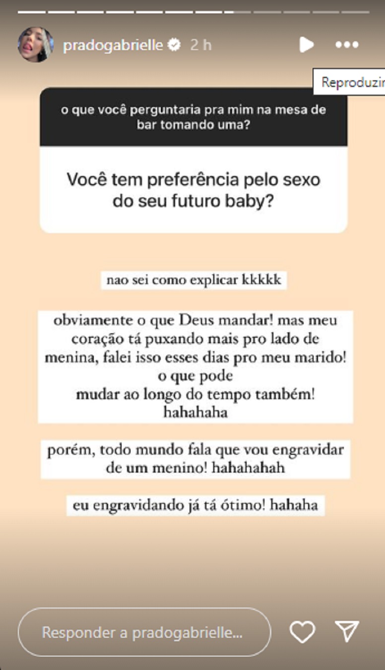 Gabi Prado realiza exames para tentar engravidar após nove meses de ...