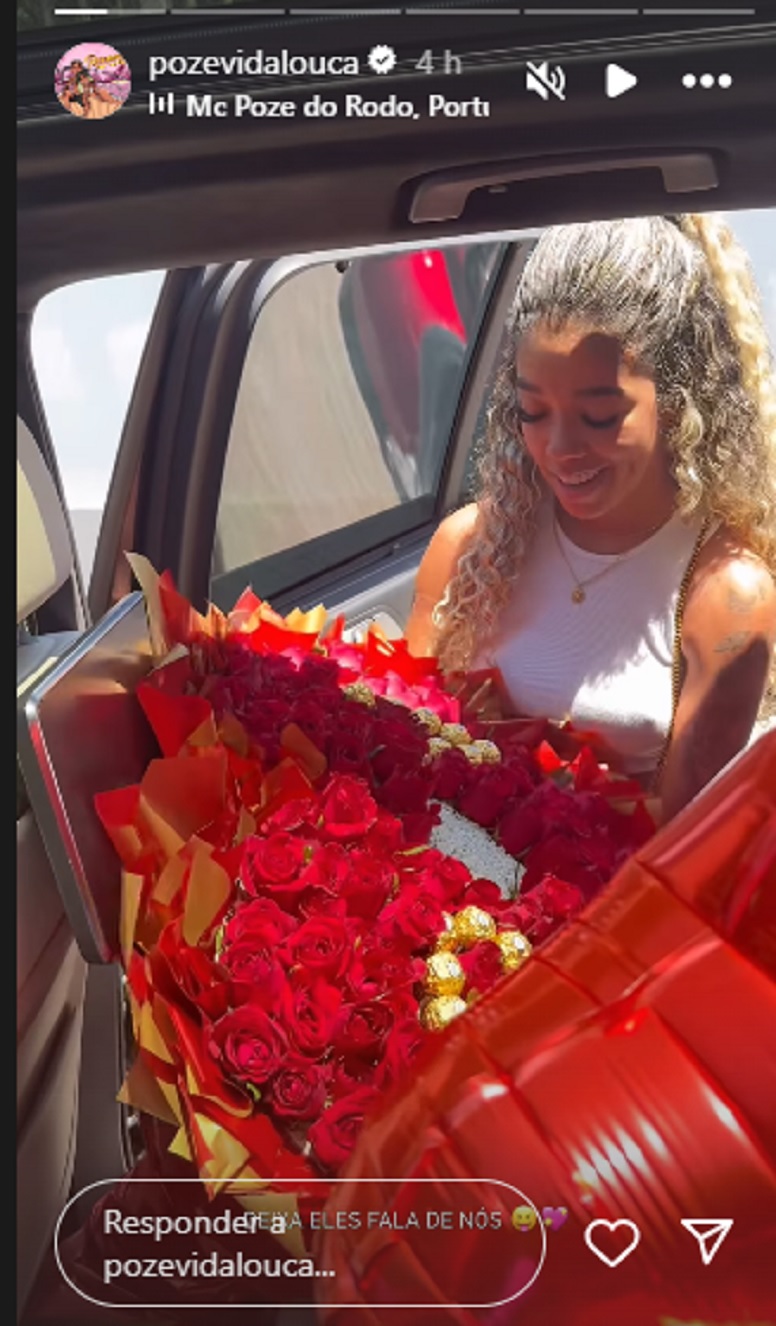 Poze do Rodo faz surpresa romântica para esposa e rebate boatos de ...