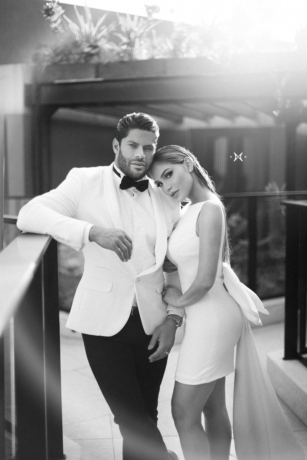 Jogador Hulk e Camila realizam ensaio de pré-wedding - CARAS Brasil