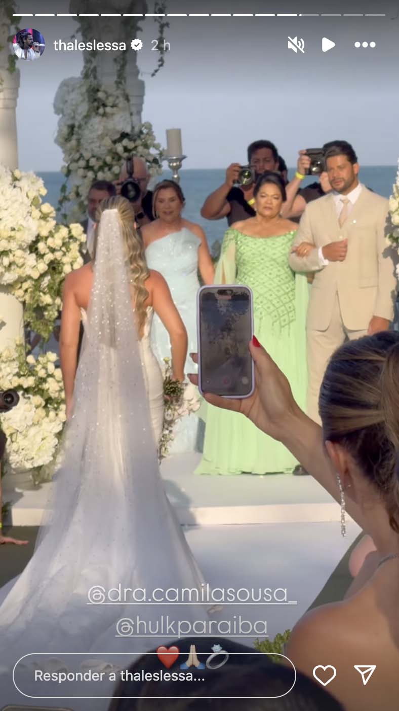 Hulk e Camila se casam pela segunda vez em menos de uma semana - CARAS ...