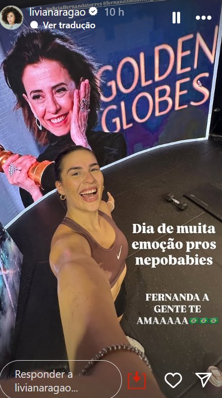 Lívian Aragão esclarece polêmica após chamar Fernanda Torres de ...