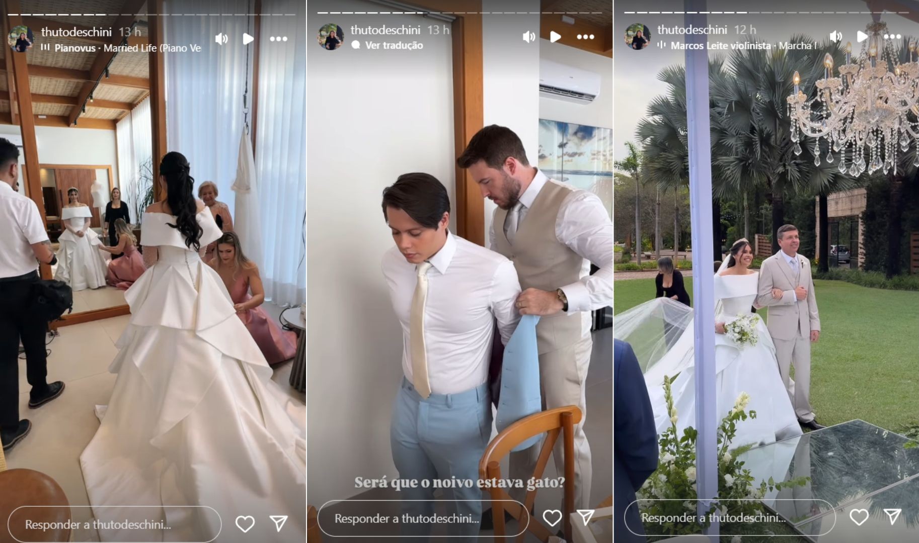 Filho de Maíra Cardi se casa em cerimônia luxuosa; veja detalhes ...