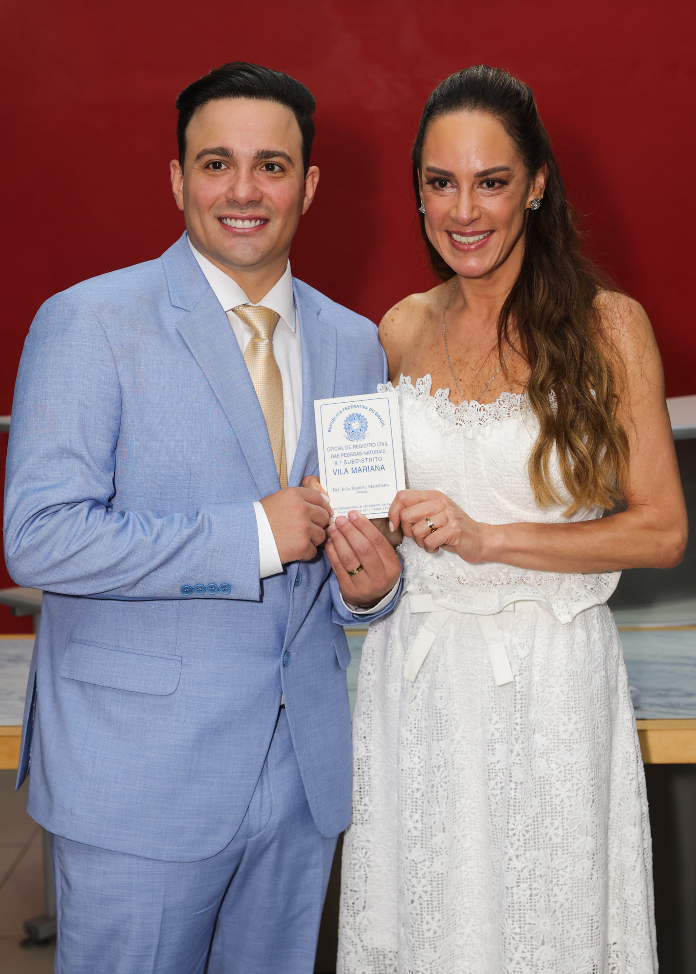 Silvia Abravanel e Gustavo Moura: As fotos do casamento civil - CARAS ...