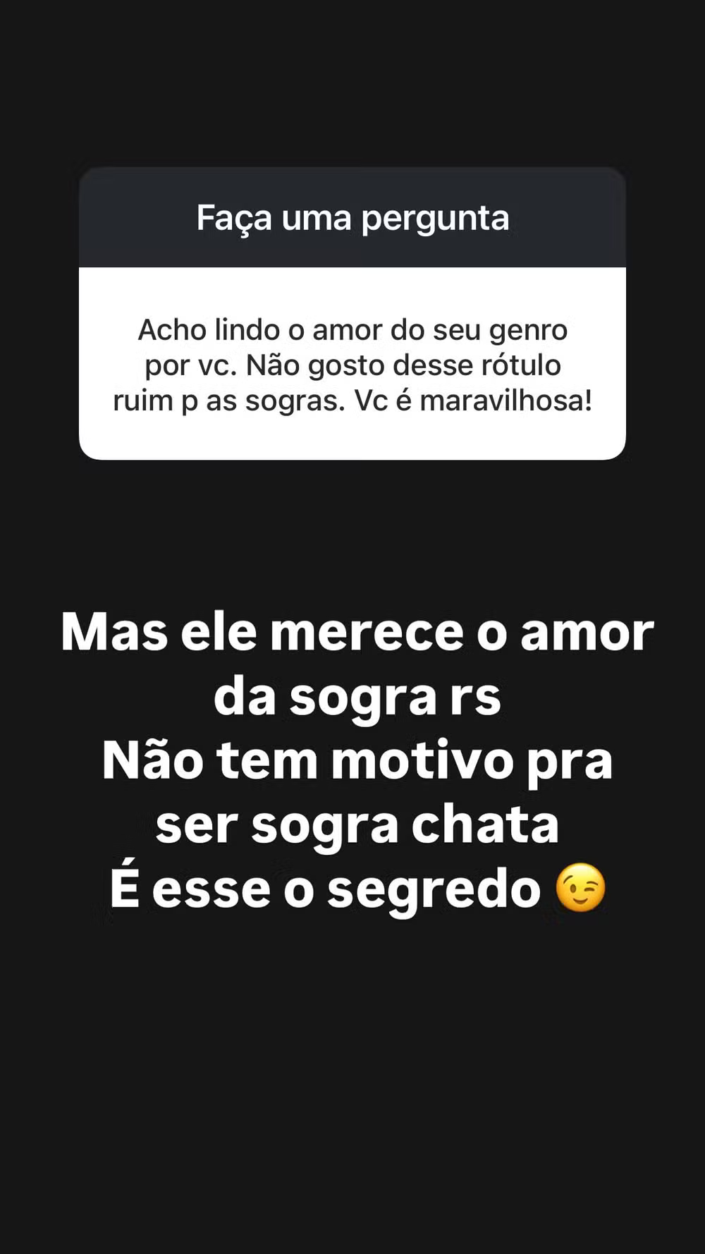 Mãe de Isis Valverde abre o coração e entrega relação com o genro ...