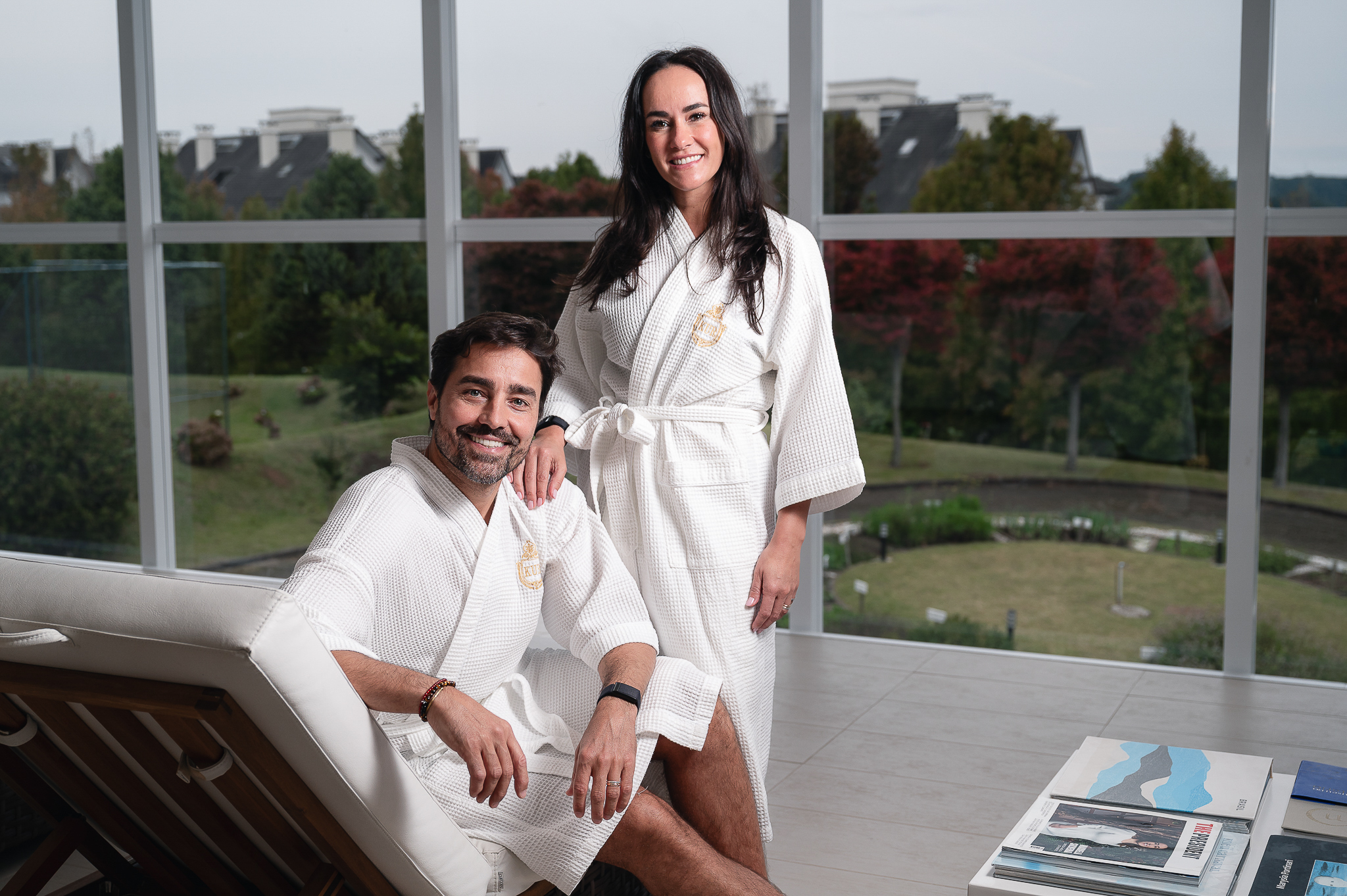 Ricardo Pereira renova as energias em temporada no Kurotel - CARAS Brasil
