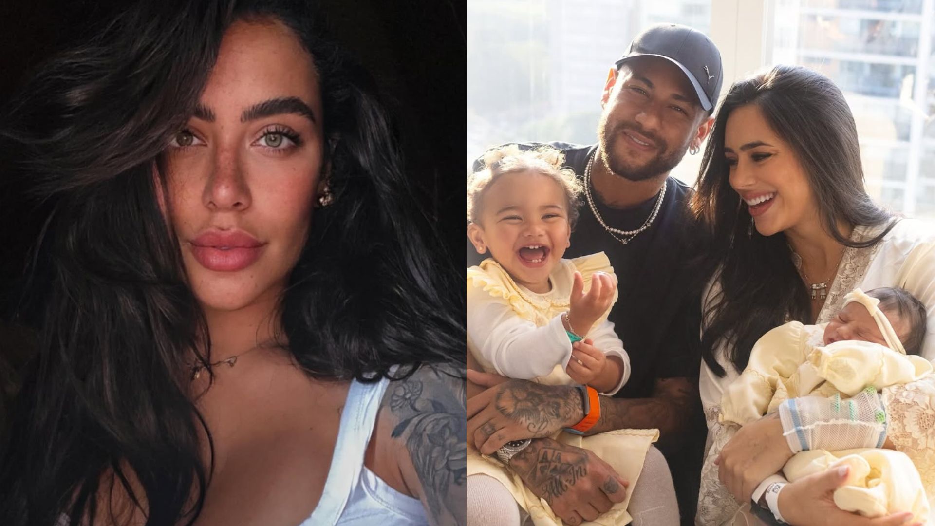 Rafaella Santos festeja o nascimento de Mel, filha caçula de Neymar Jr ...