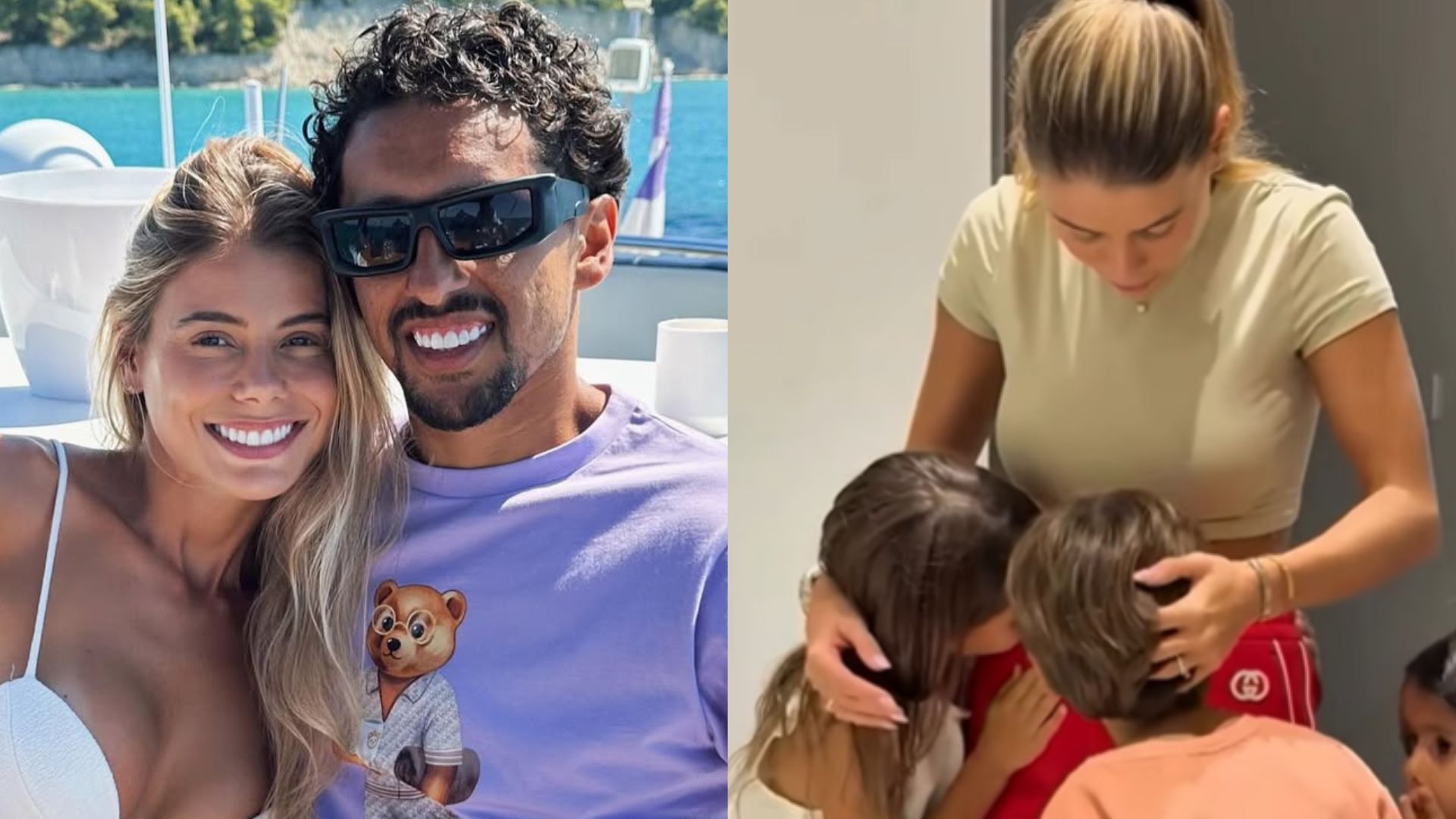 Jogador Marquinhos e a esposa anunciam gravidez 5 meses após aborto ...