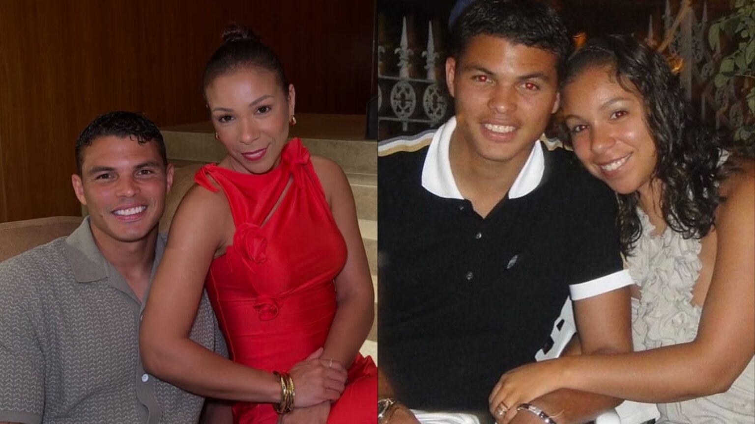 Esposa de Thiago Silva celebra aniversário do jogador com fotos antigas ...