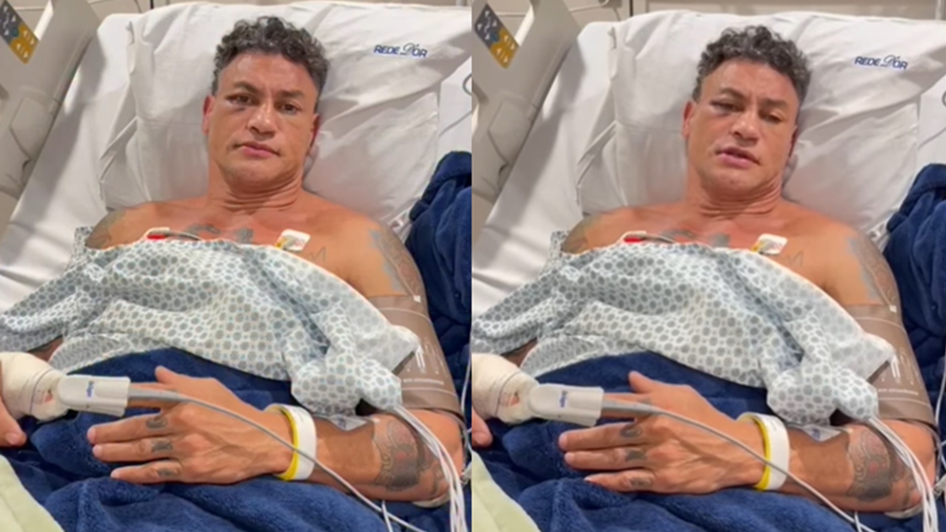 Popó é internado em hospital, revela que fará cirurgia e desabafa ...