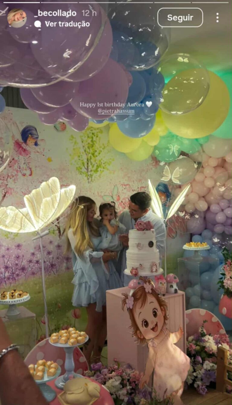 A festa de um ano da neta de Leandro Hassum; veja como foi - CARAS Brasil