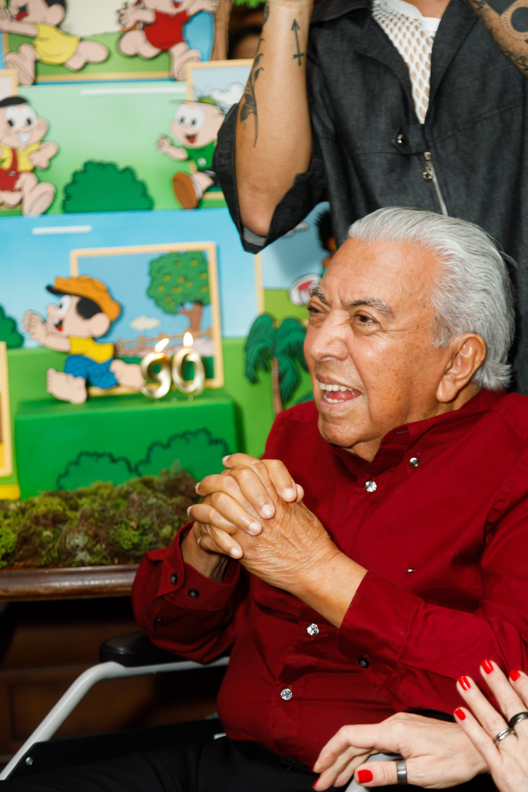 Mauricio de Sousa reúne os 9 filhos em seu aniversário de 90 anos ...