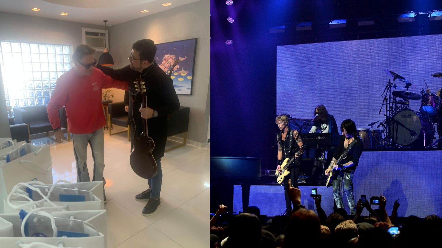Vocalista do Guns N' Roses passou por emergência no Brasil, revela ...