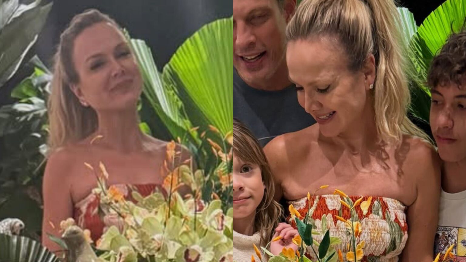 Eliana celebra aniversário de 53 anos com bolo fora do comum e super ...