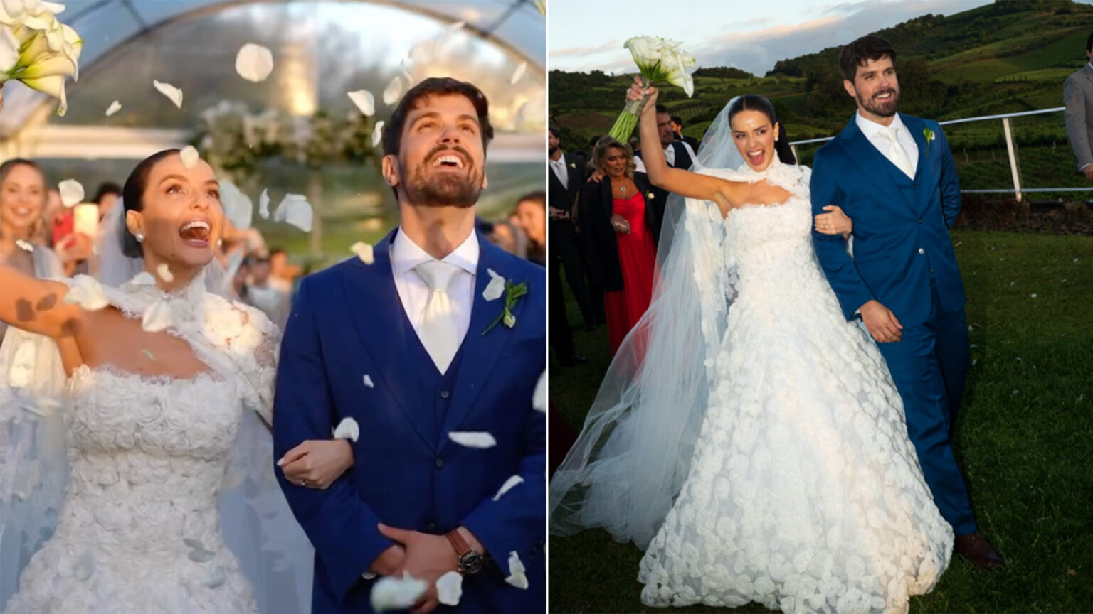 Ex-TV Globinho, Eric Surita se casa com Djessica Surita em cerimônia ...