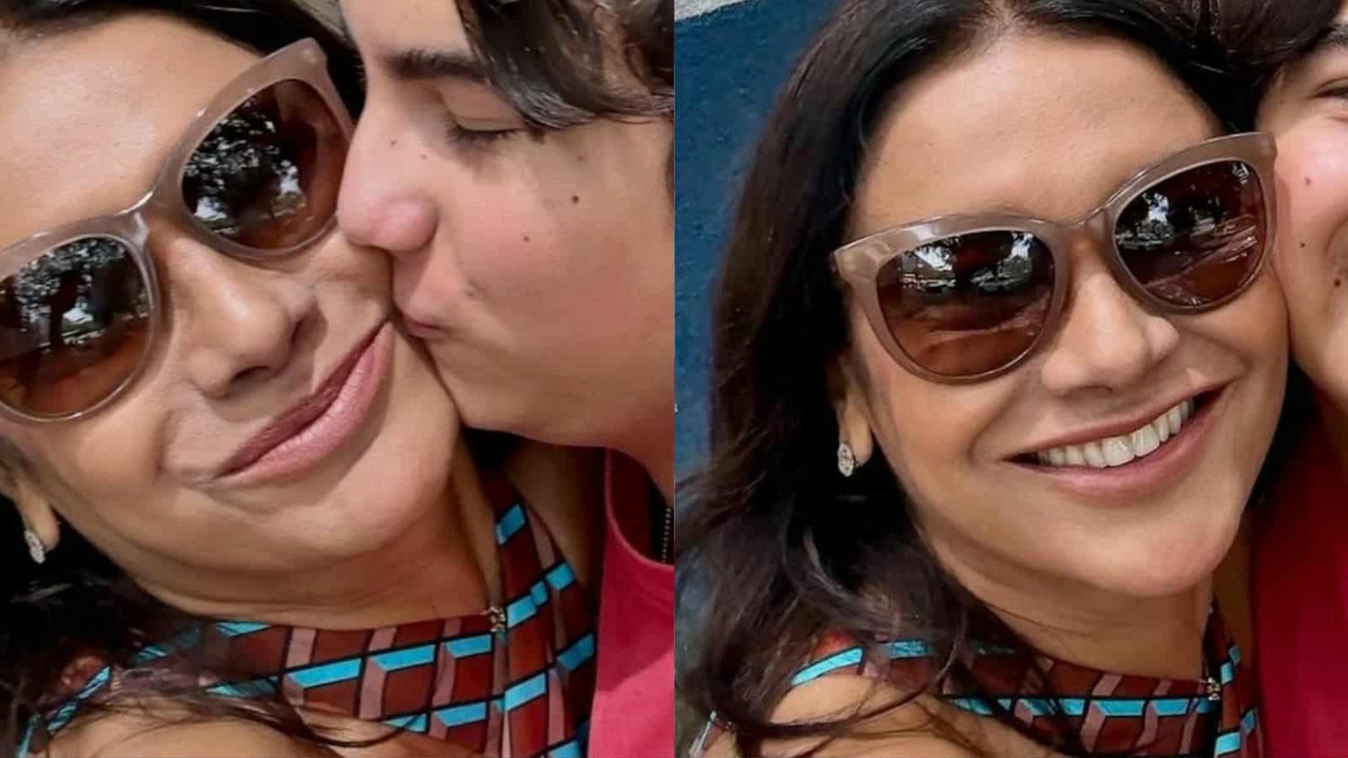 Dira Paes posta foto rara do filho e revela emoção que viveu com ele ...