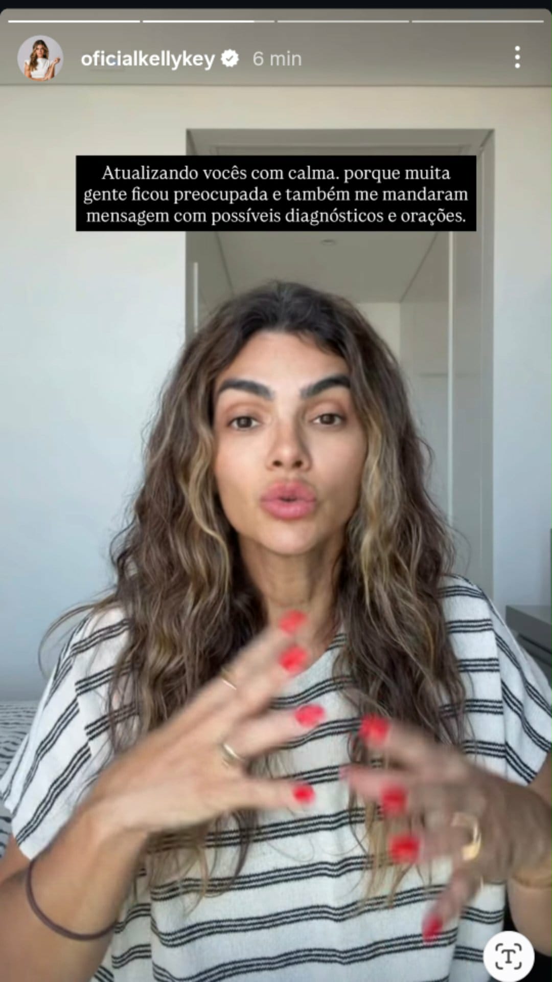 Kelly Key atualiza estado de saúde do marido e revela diagnóstico ...
