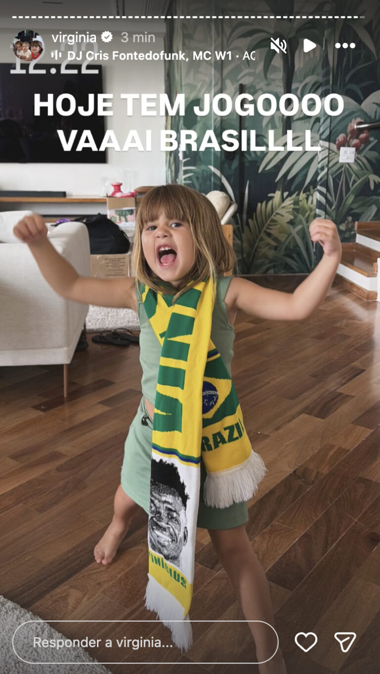 Maria Alice usa presente que Vini Jr deu para Virginia na última viagem ...