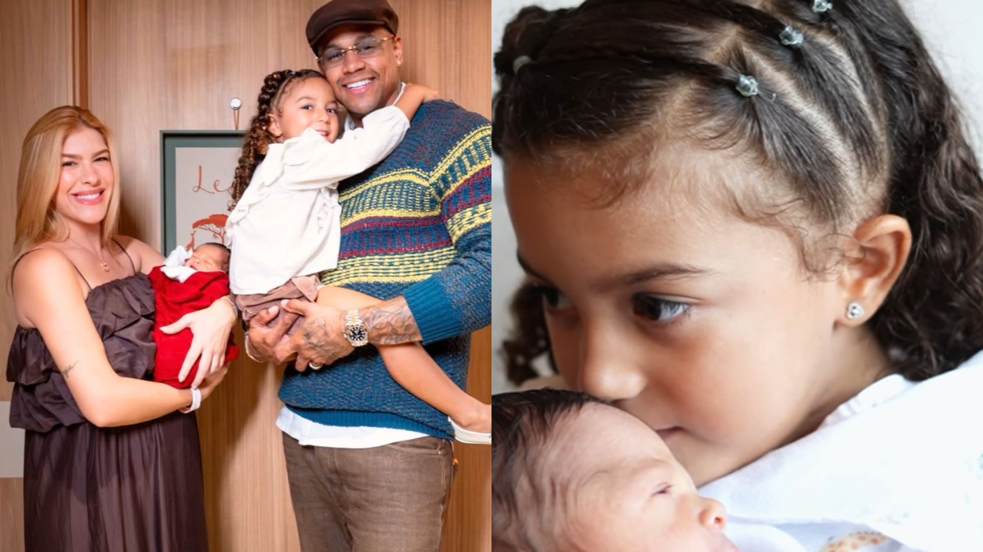 Lore Improta e Léo Santana deixam maternidade com o filho caçula: 'Um ...