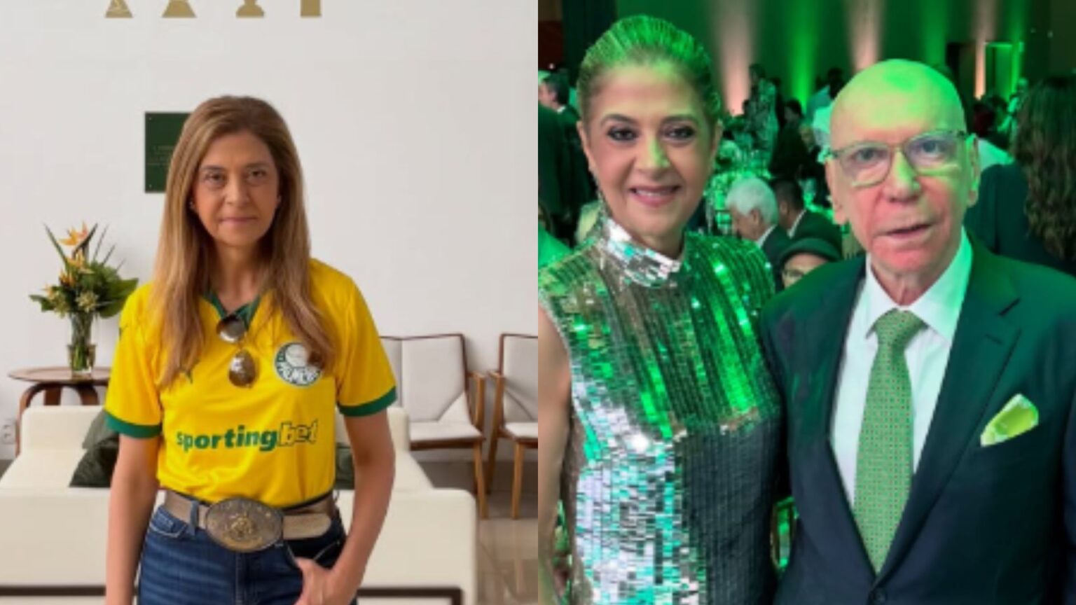 Casada há 40 anos, Leila Pereira revela detalhe de casamento com ...