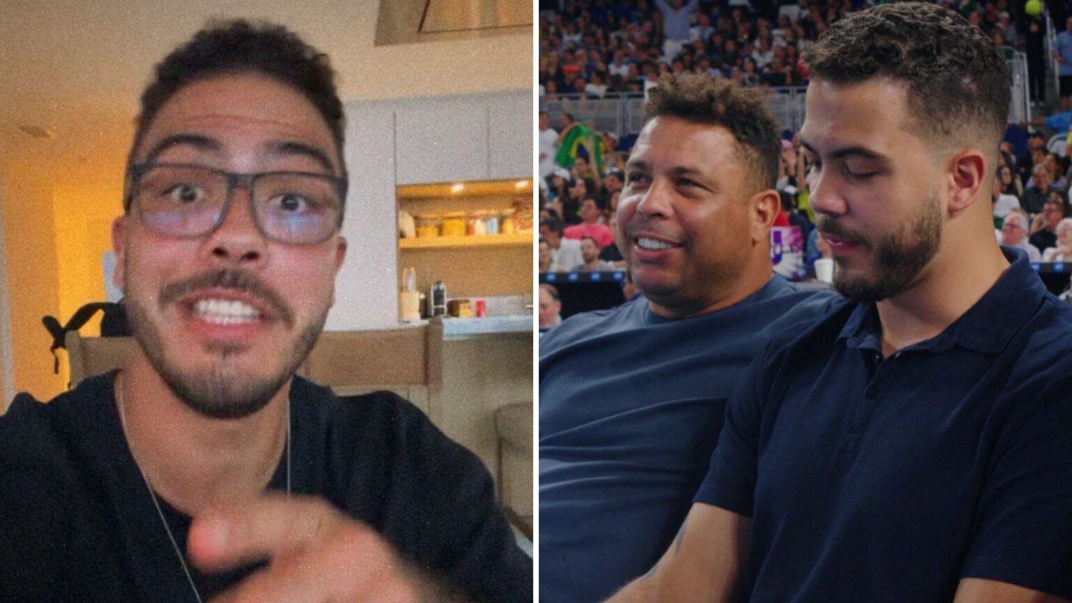 Ronald reage a críticas e rebate rótulo de 'filho do Ronaldo Fenômeno ...