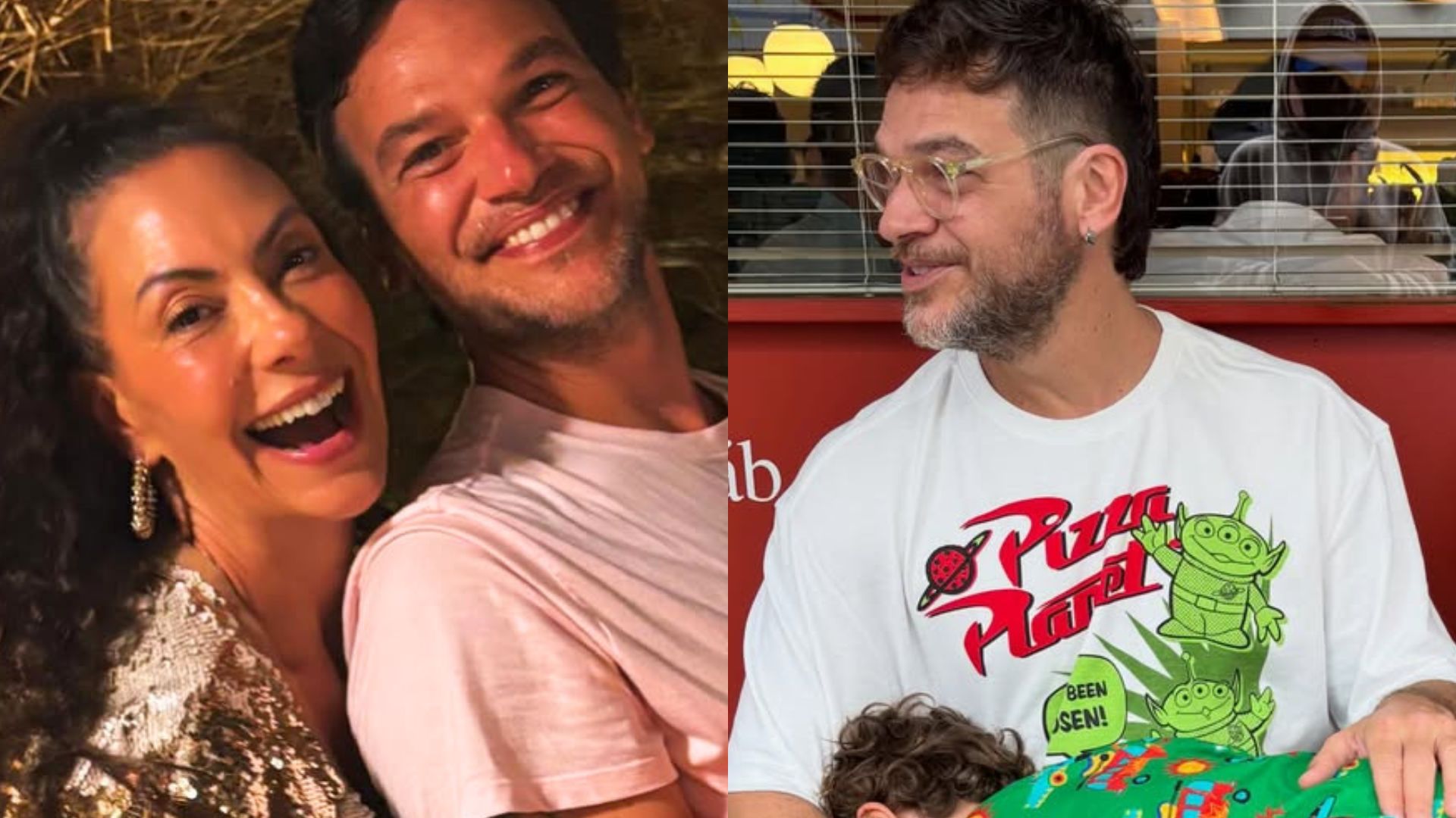 Filhos de Emilio Dantas e Fabiula Nascimento impressionam com tamanho ...