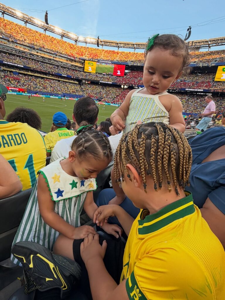 Encontro de 3 dos 4 filhos de Neymar Jr explode o fofurômetro das redes ...