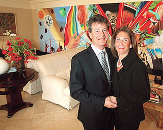 CASAL CLIFFORD E BARBARA SOBEL - CARAS Brasil