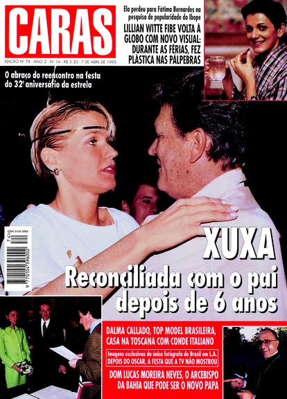 50 anos de Xuxa: relembre todas as capas com a apresentadora - CARAS Brasil