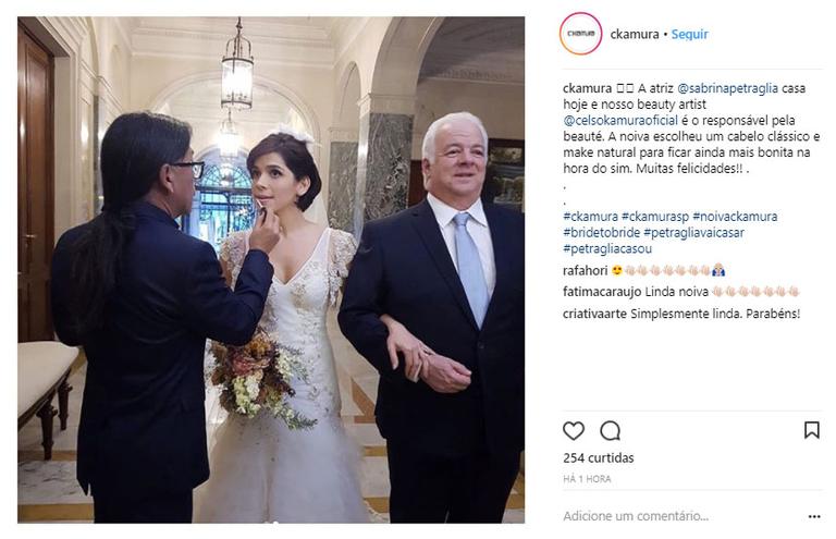 Sabrina Petraglia se casa novamente com Ramón Velazquez - CARAS Brasil